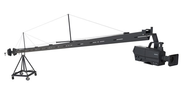 3D model Camera Crane and Studio Light - TurboSquid 1768725
