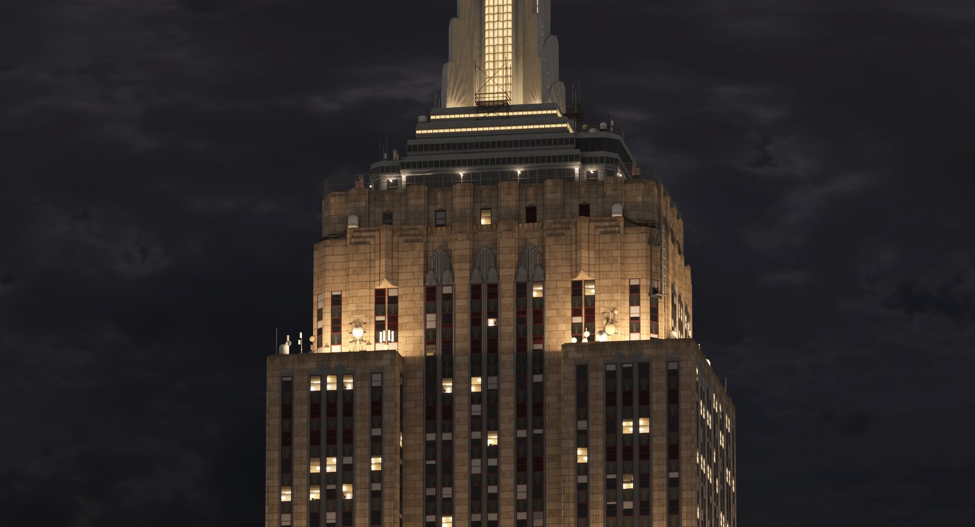 3d Empire State Building Landmark