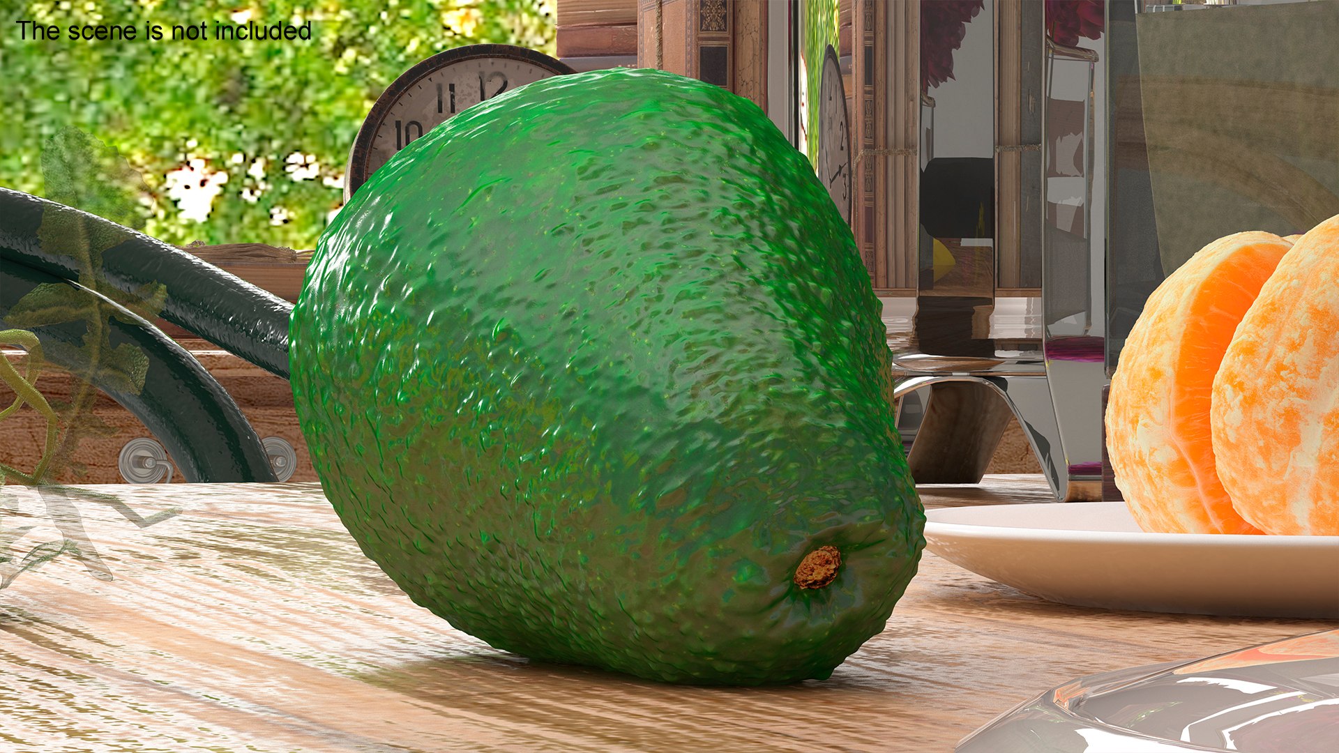 3D Avocado Fuerte - TurboSquid 2128835