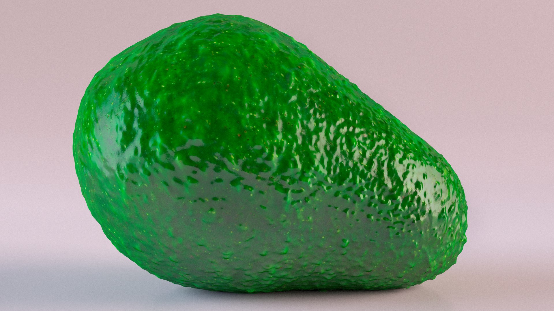 3D Avocado Fuerte - TurboSquid 2128835