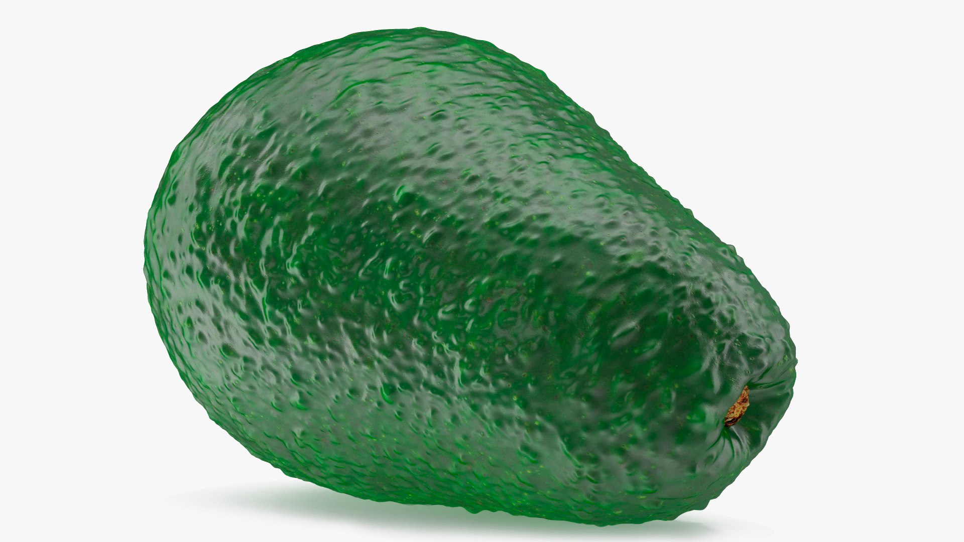 3D Avocado Fuerte - TurboSquid 2128835