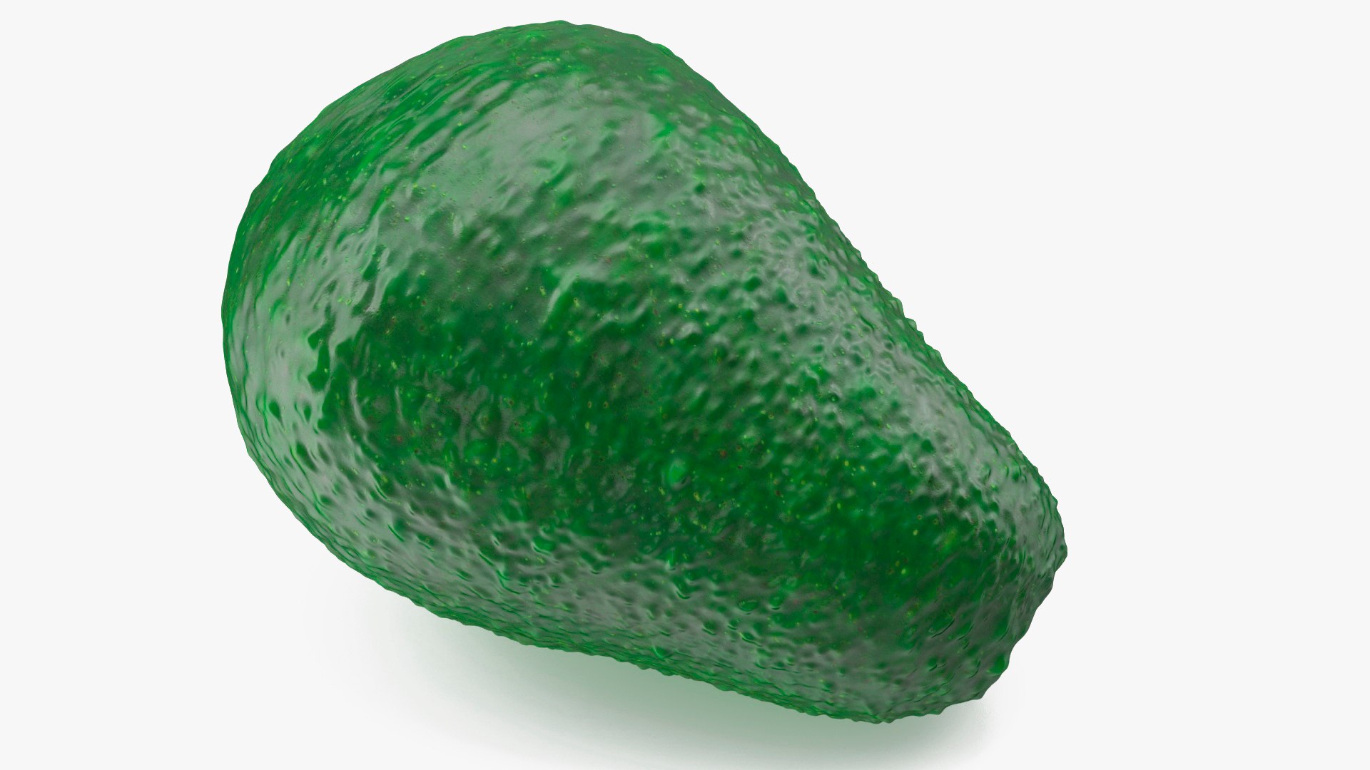 3D Avocado Fuerte - TurboSquid 2128835