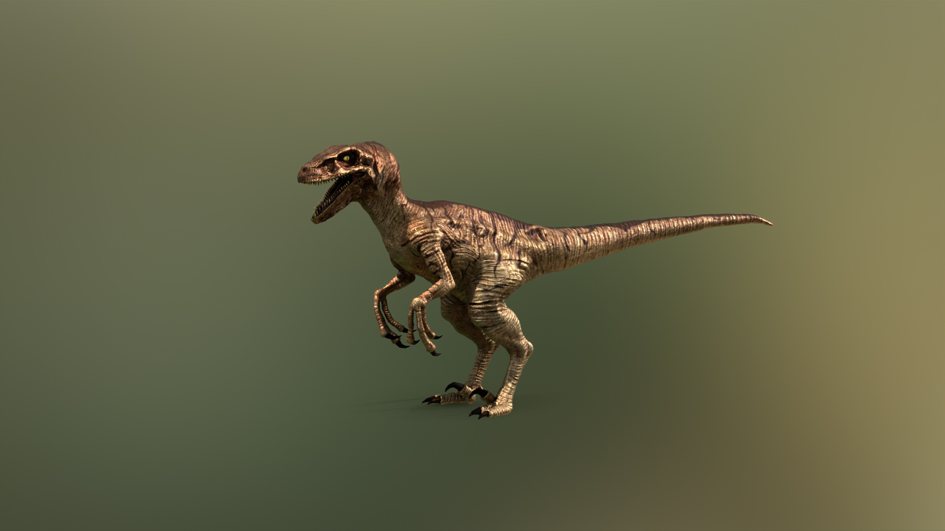 Game Ready Velociraptor Model - TurboSquid 2217352