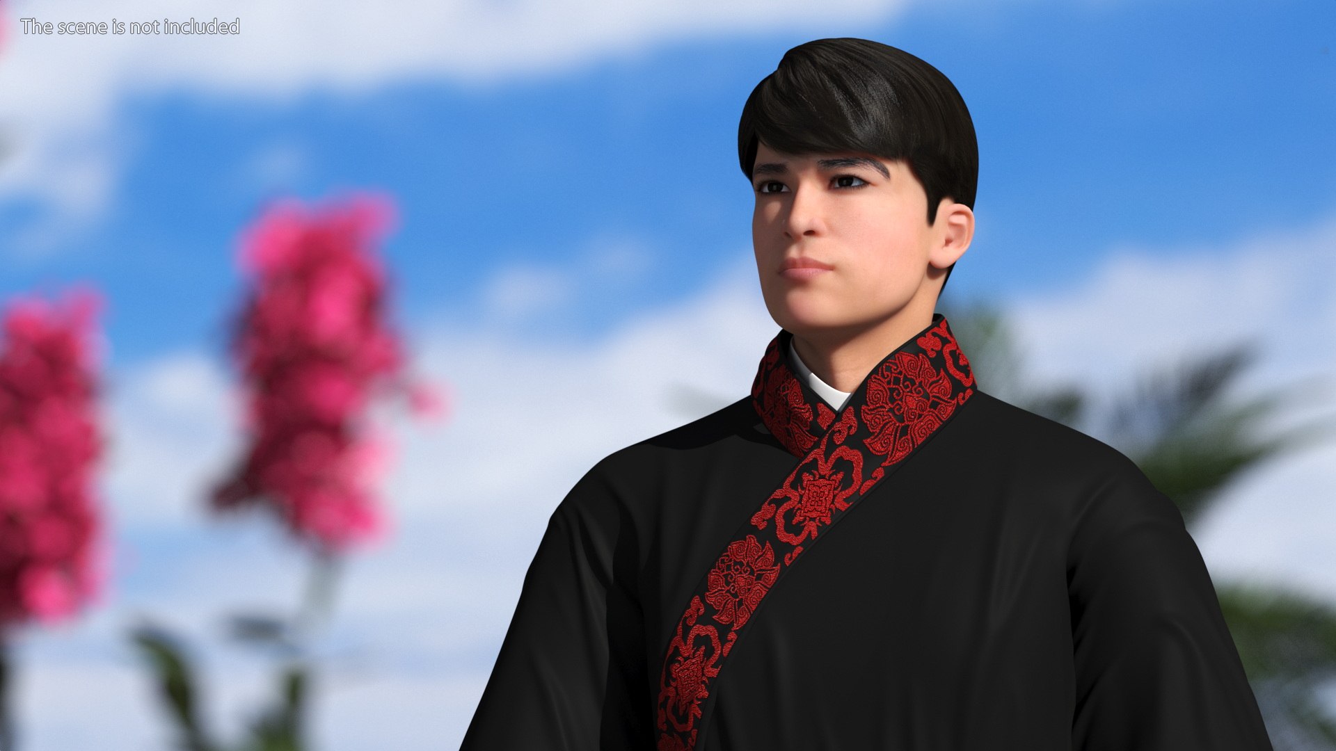 3D Traditional Style Chinese Man And Woman Collection - TurboSquid 2037233