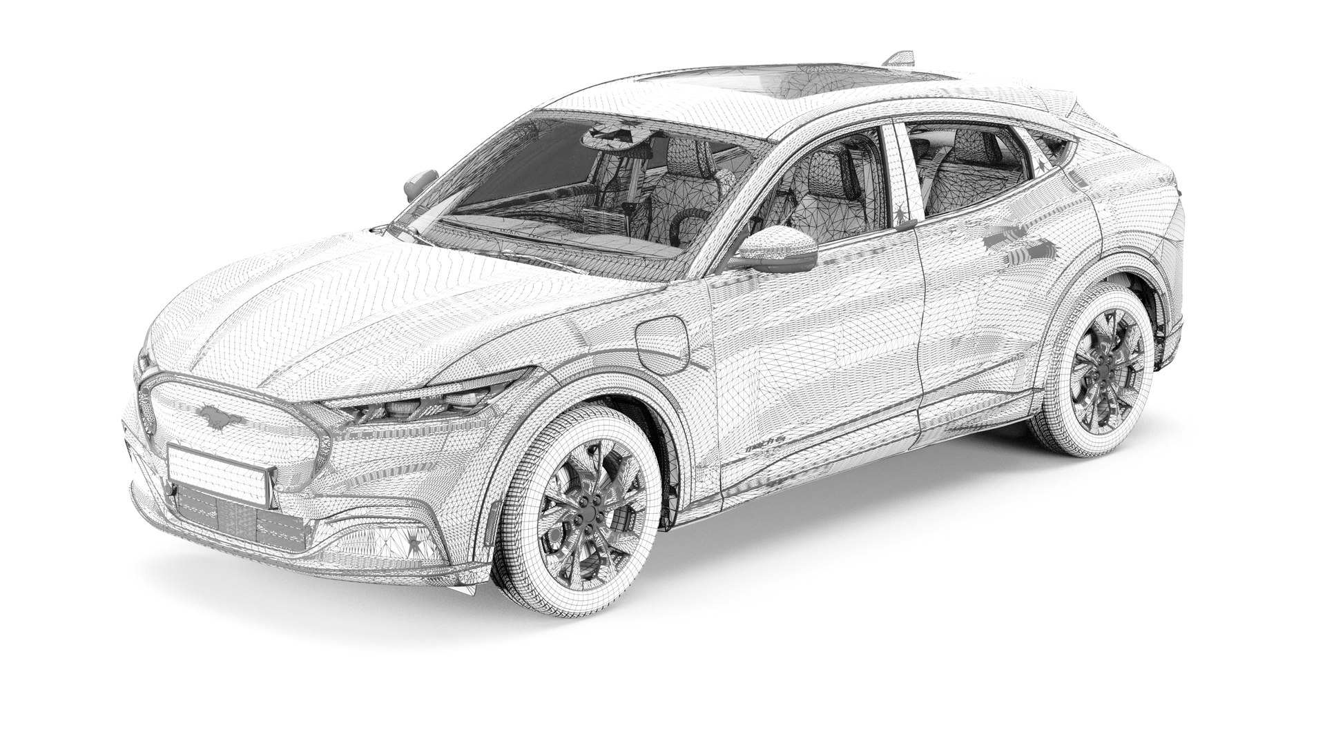 Ford Mach-E 3D Model - TurboSquid 1884988