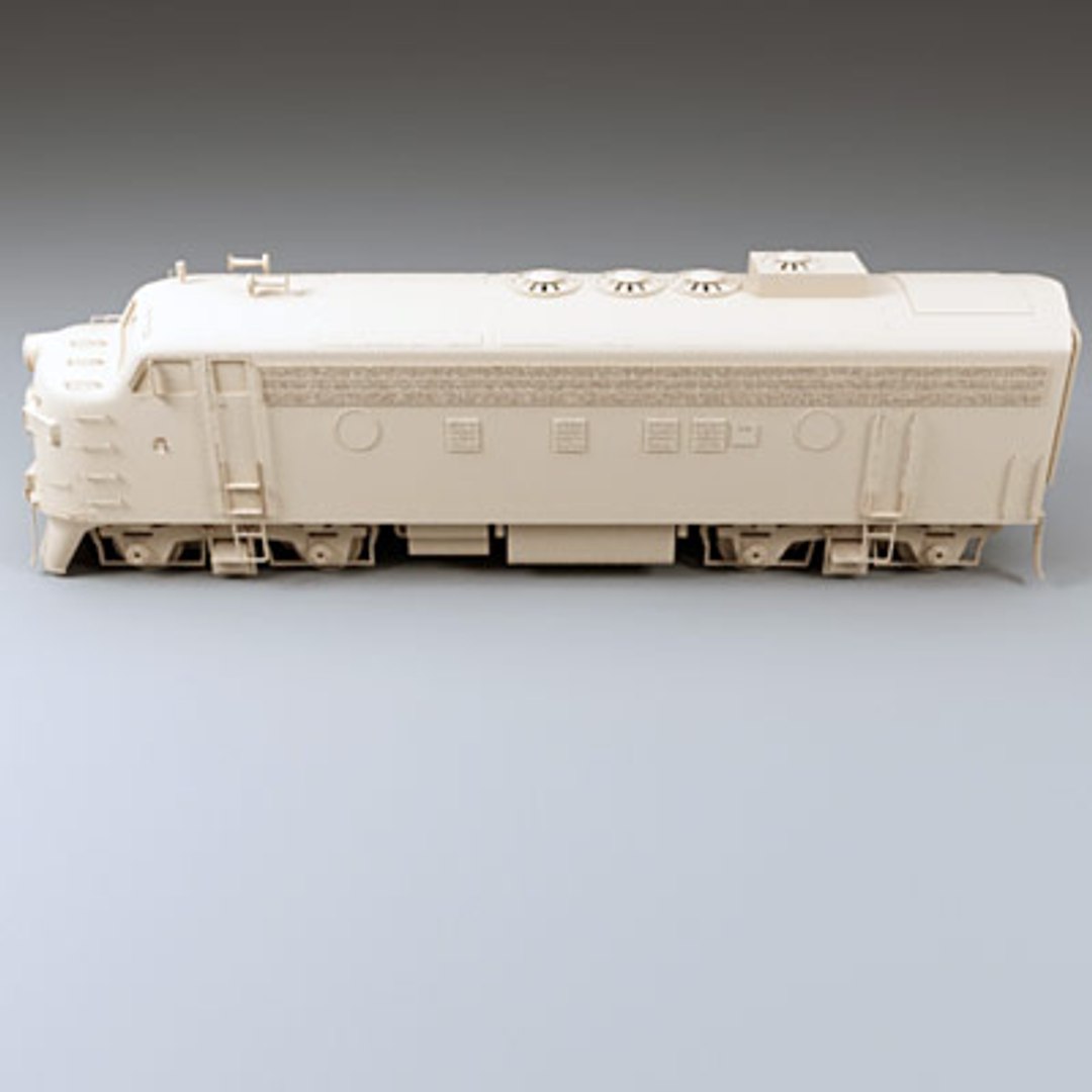 3d Emd Sd60m Locomotive Model