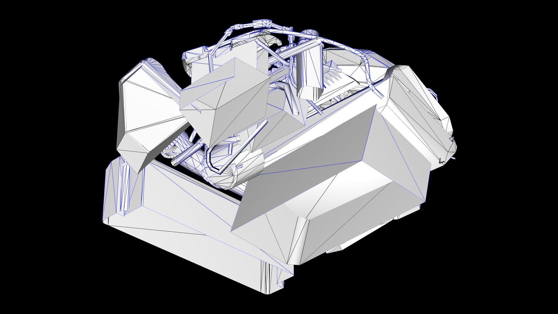 S58 Twin Turbo Straight Six Engine 3D Model - TurboSquid 2334542