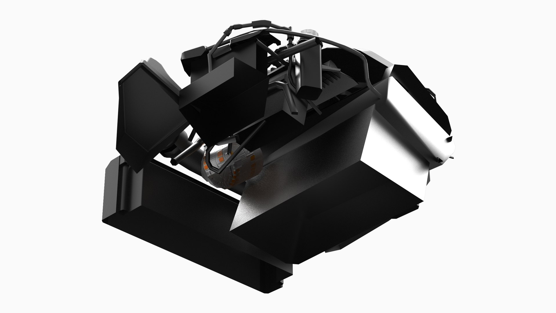 S58 Twin Turbo Straight Six Engine 3D Model - TurboSquid 2334542