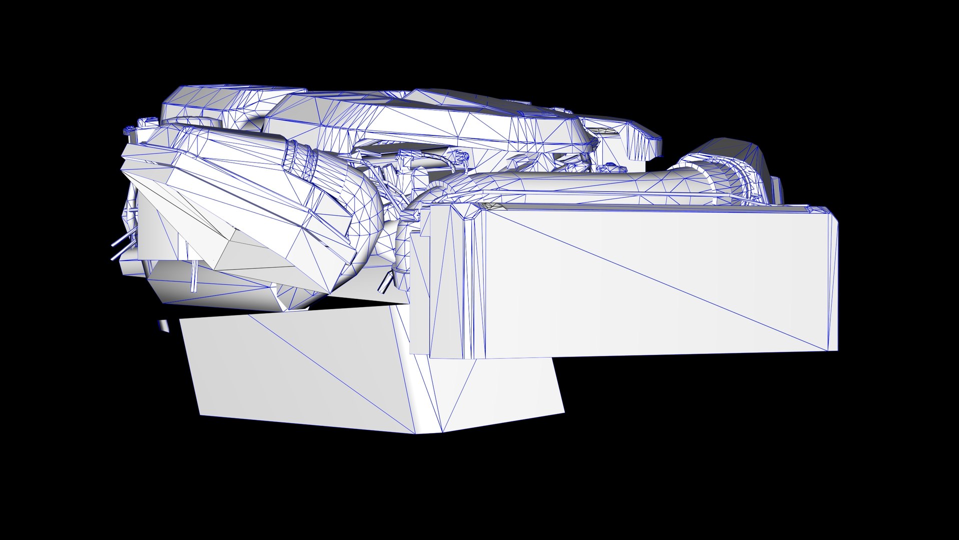 S58 Twin Turbo Straight Six Engine 3D Model - TurboSquid 2334542