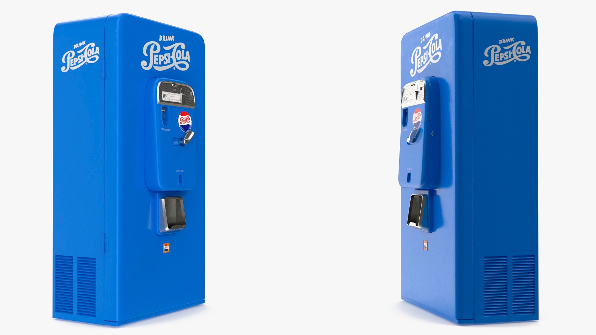 Pepsi Vintage American Vending Machine 3D Model - TurboSquid 2128248