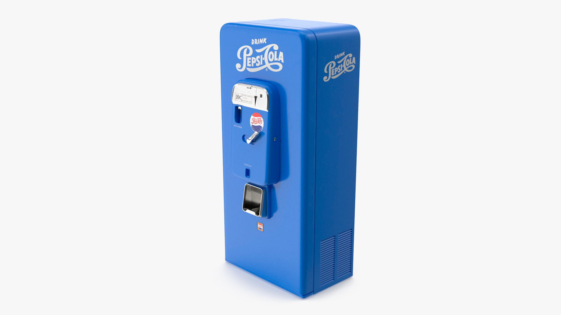 Pepsi Vintage American Vending Machine 3D Model - TurboSquid 2128248