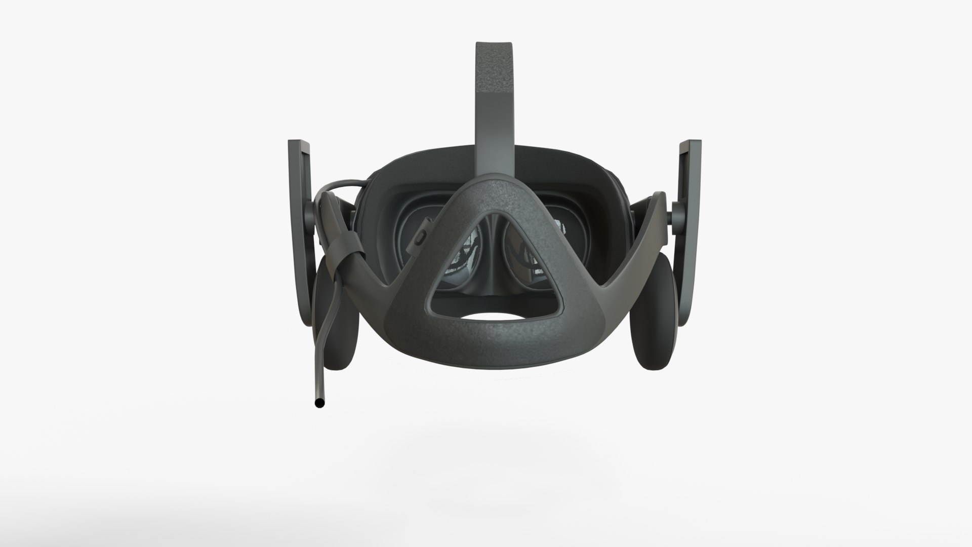 Oculus Rift With Controllers And Sensors Model - TurboSquid 2159092