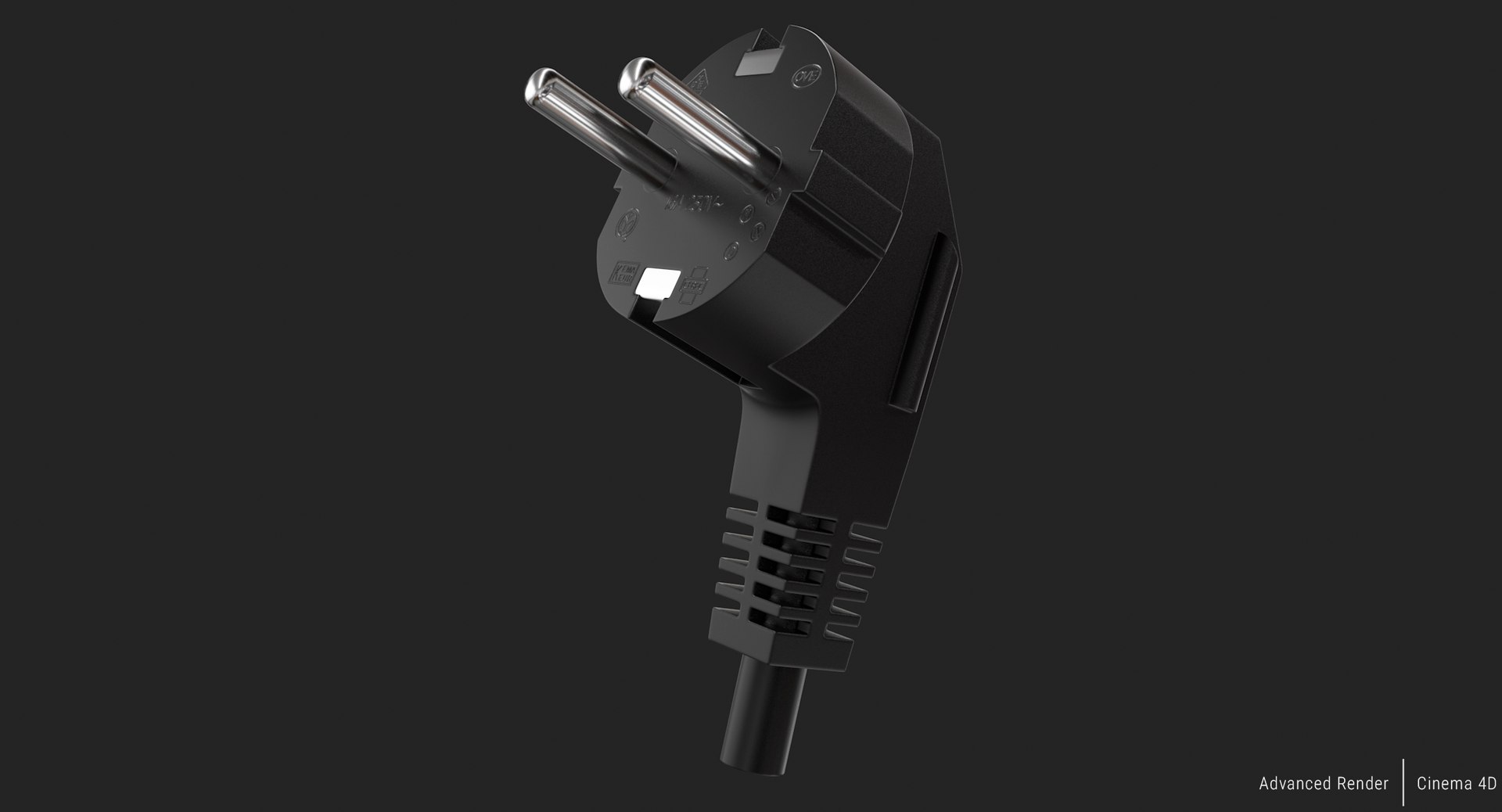 Realistic Power Plug Cee 3D Model - TurboSquid 1304923