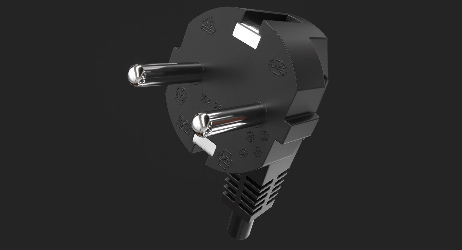 Realistic Power Plug Cee 3D Model - TurboSquid 1304923