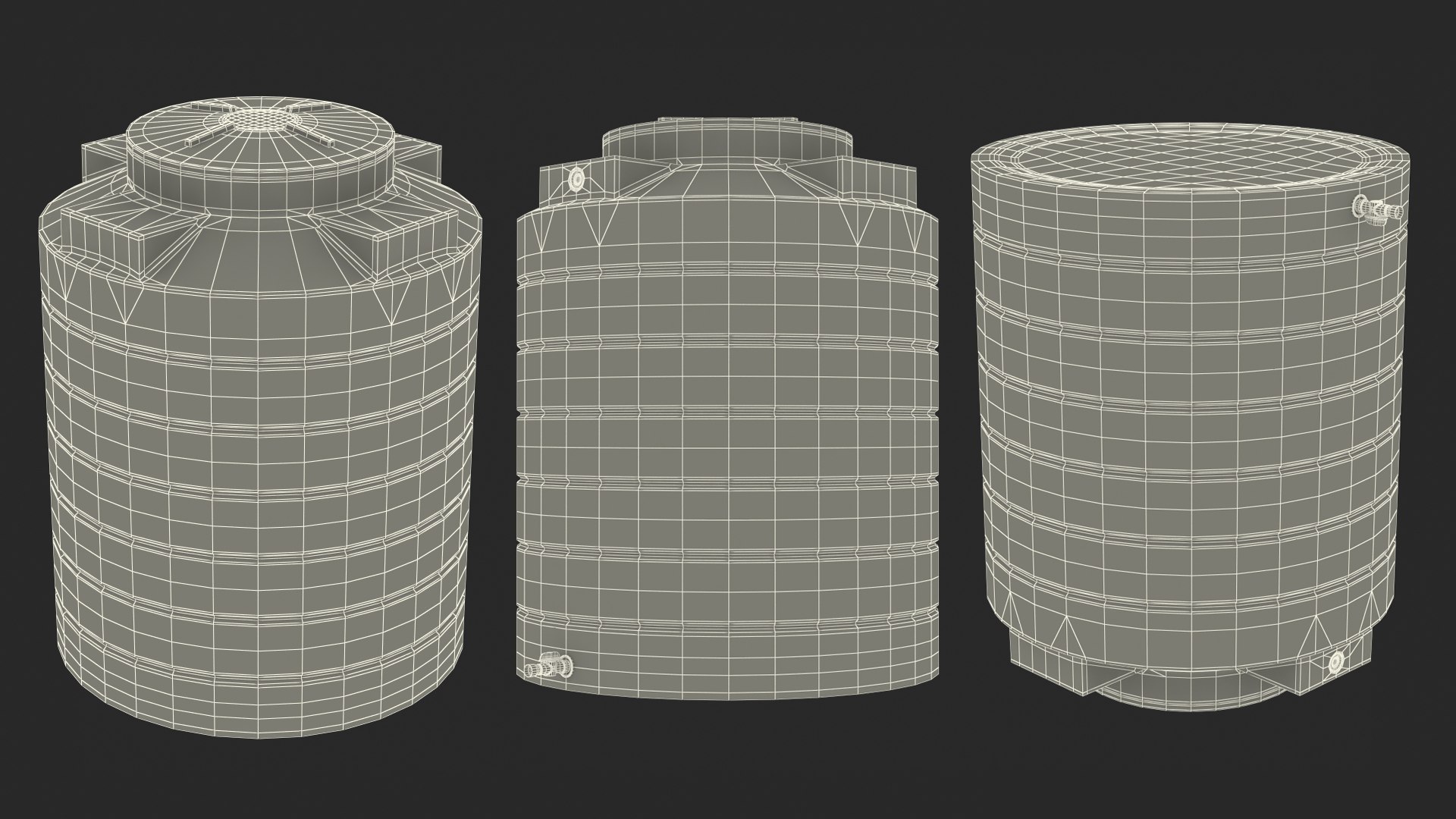 3D model big plastic water storage - TurboSquid 1462474