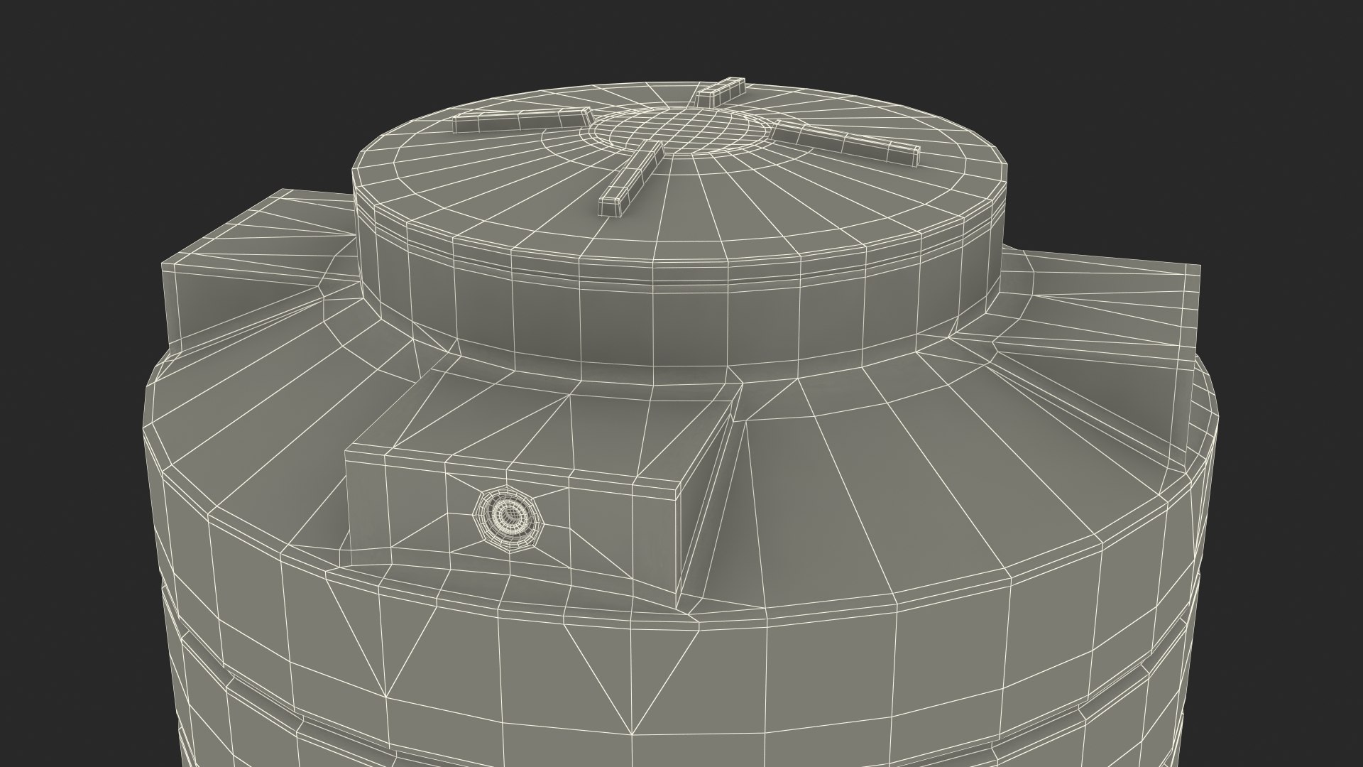3D model big plastic water storage - TurboSquid 1462474