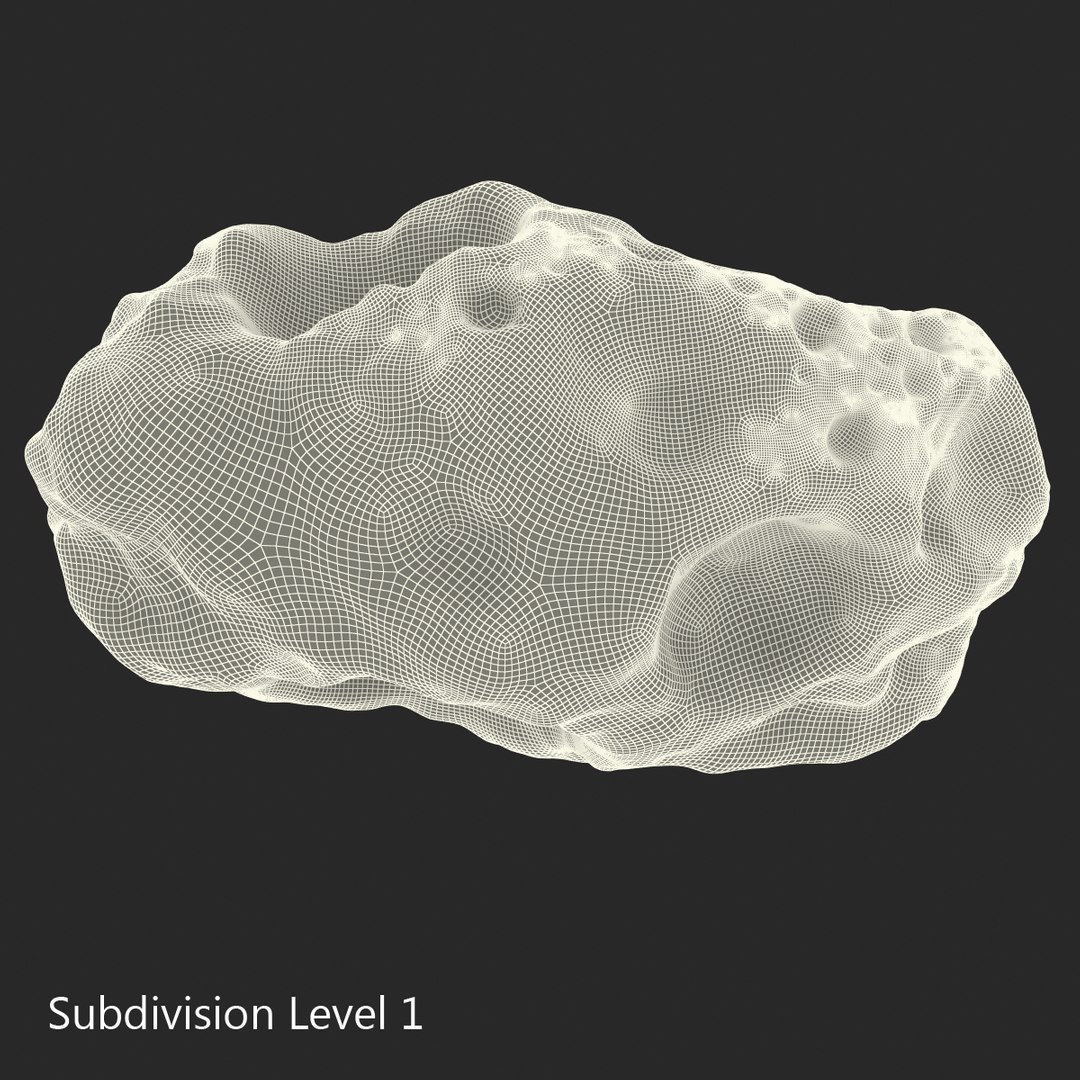 Meteorite Modeled 3d Model