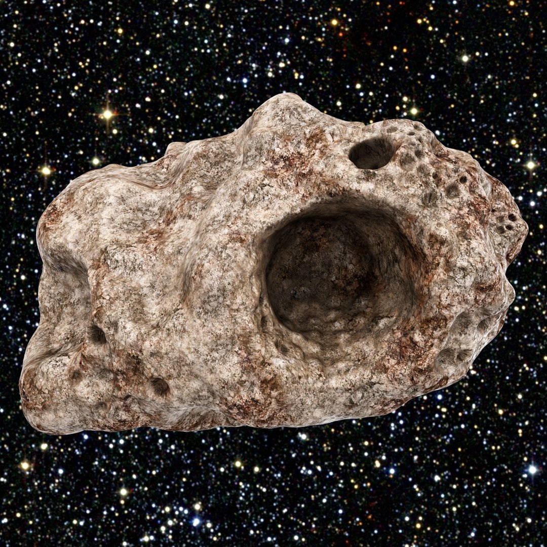 Meteorite Modeled 3d Model