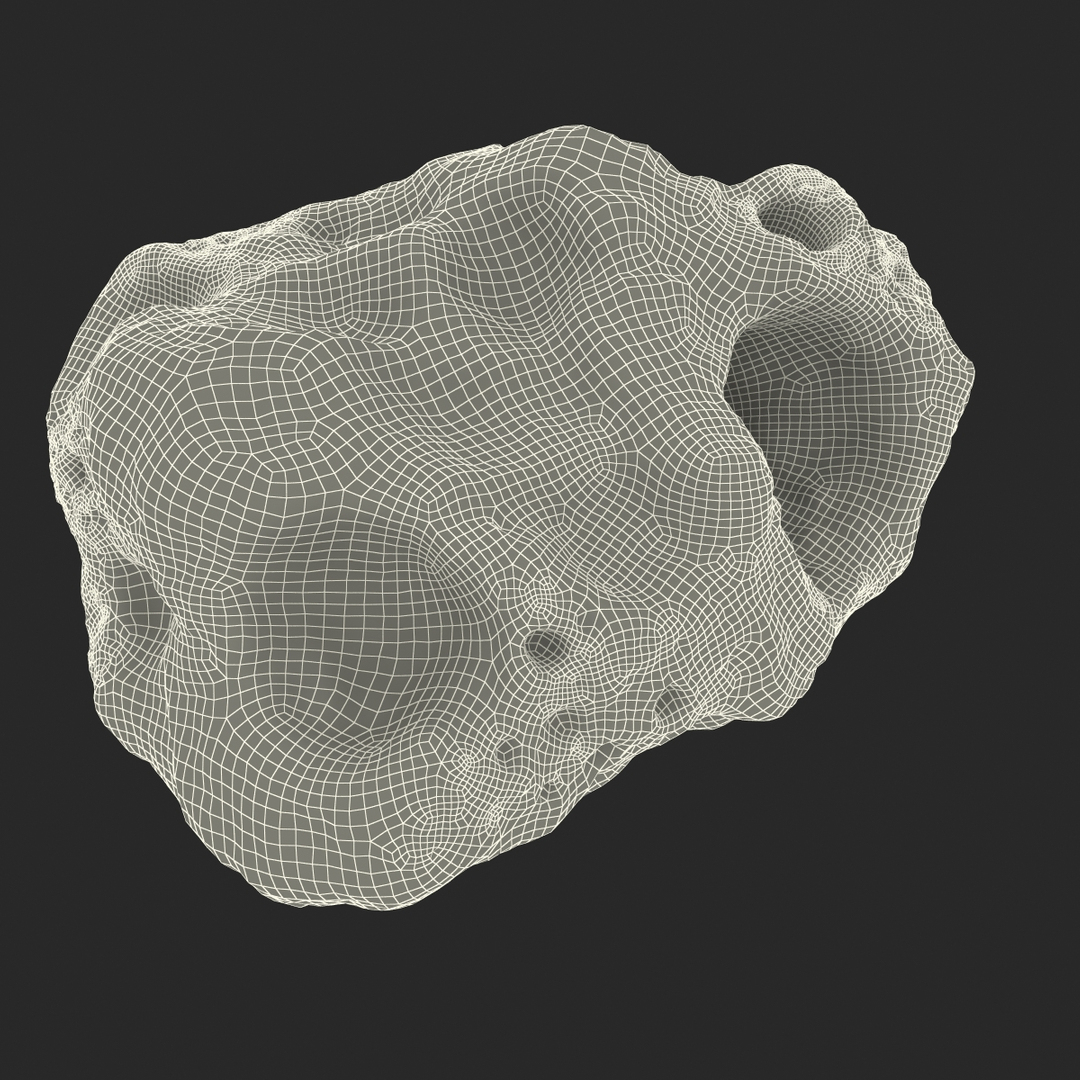 Meteorite Modeled 3d Model