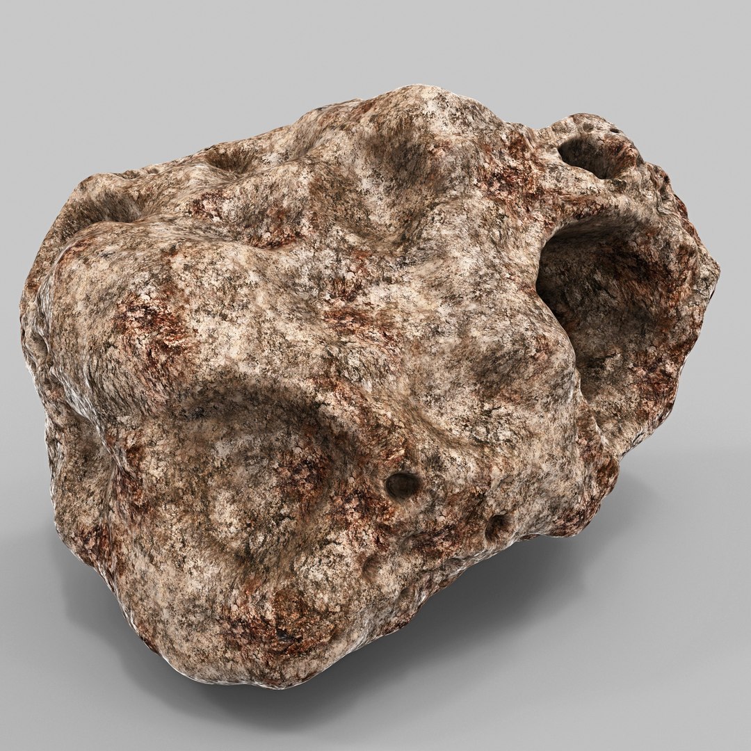 Meteorite Modeled 3d Model