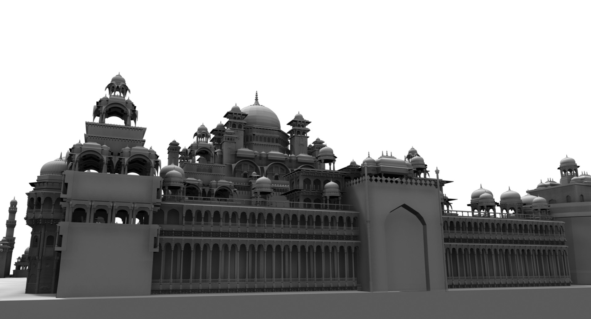 Fort 3D Model - TurboSquid 1547270