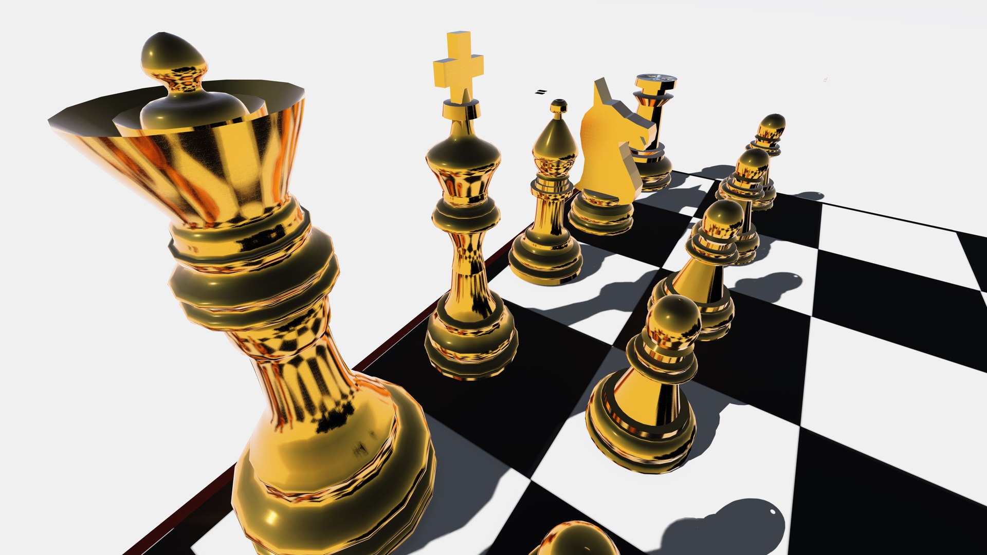3D chess board - TurboSquid 1206860