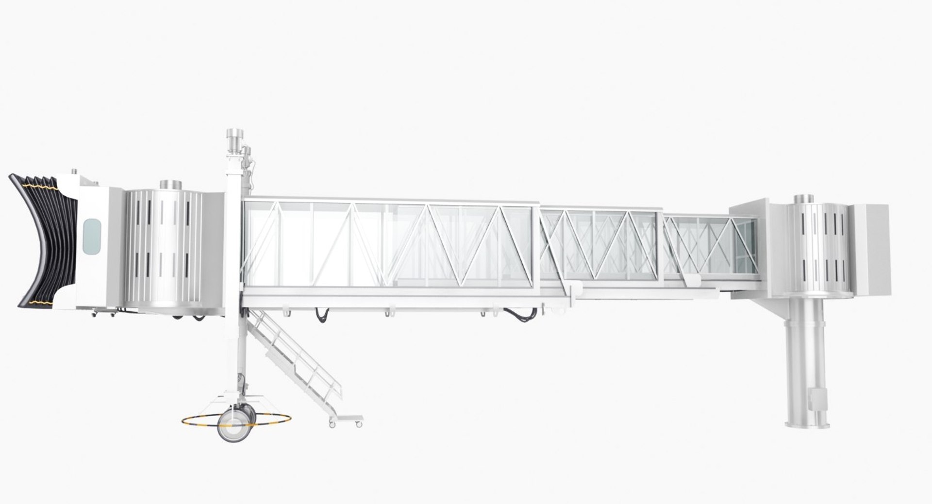 3D model airport gates way - TurboSquid 1434453