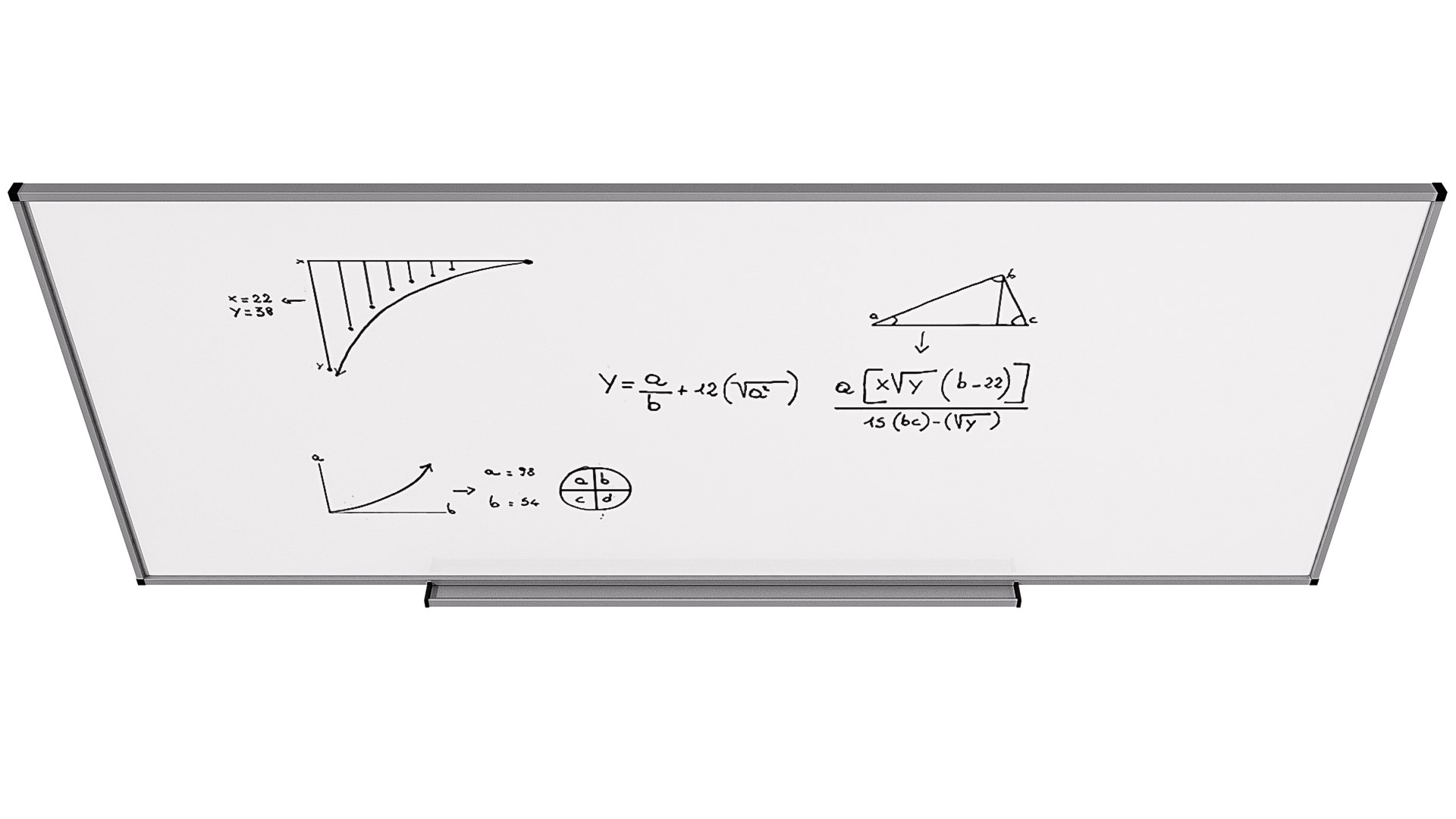 3D Classroom Board 01 Model - TurboSquid 2147470