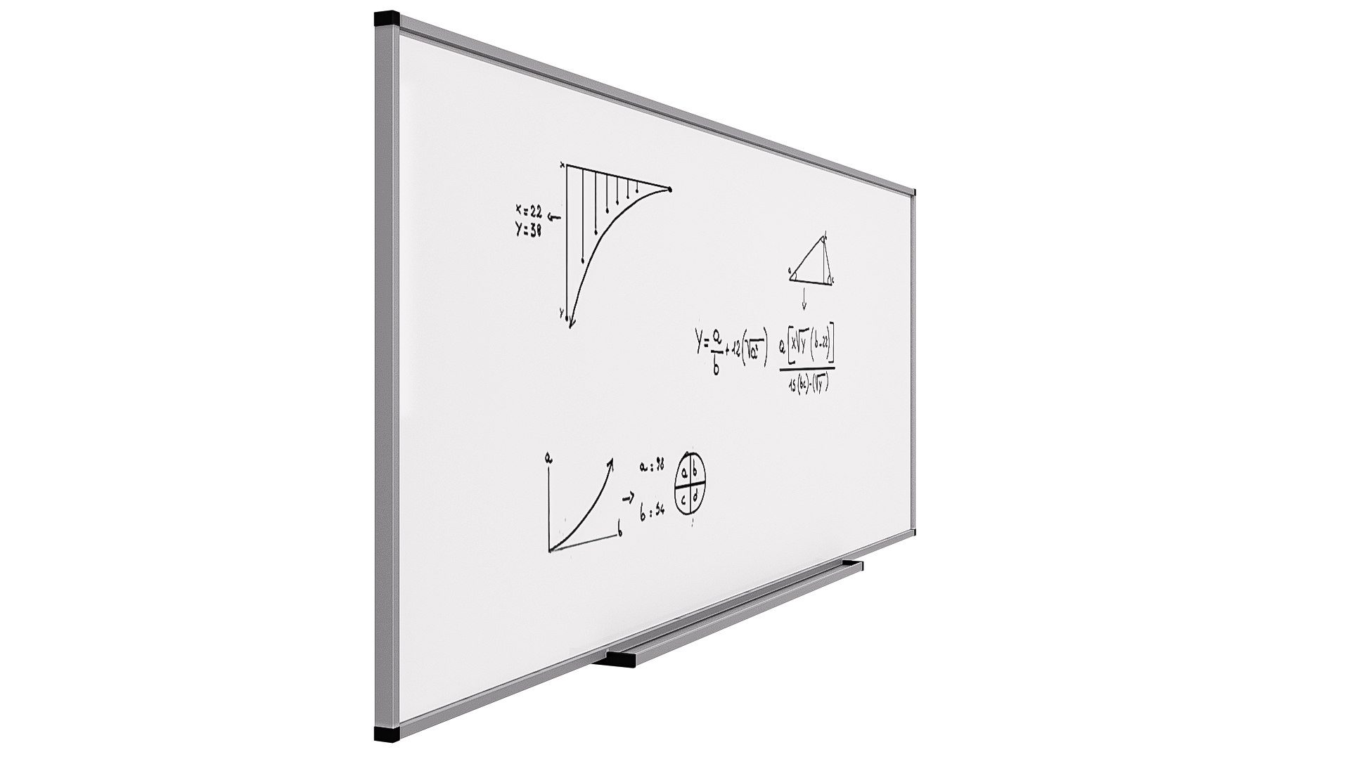 3D Classroom Board 01 Model - TurboSquid 2147470