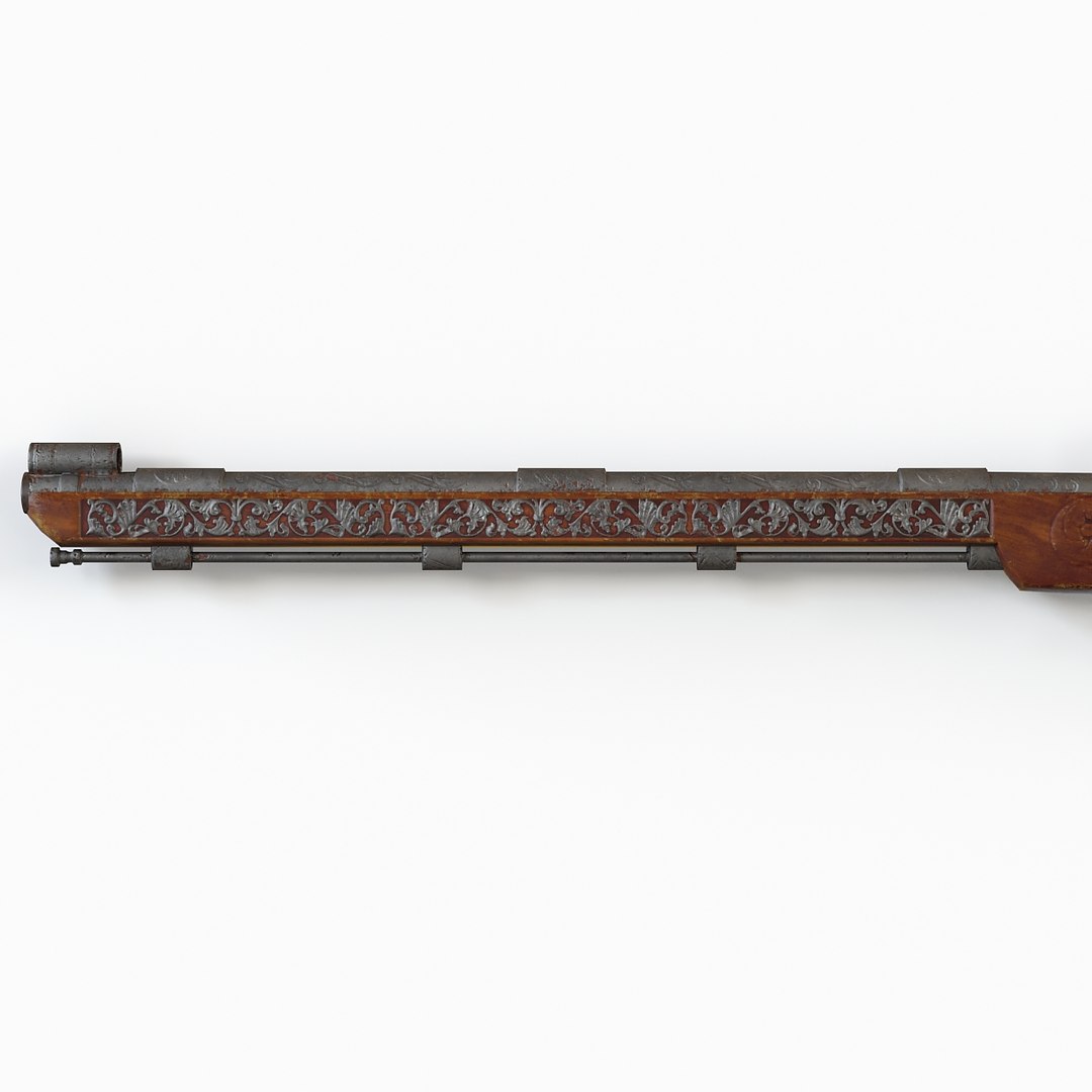 Pbr rifle 3D model - TurboSquid 1494382