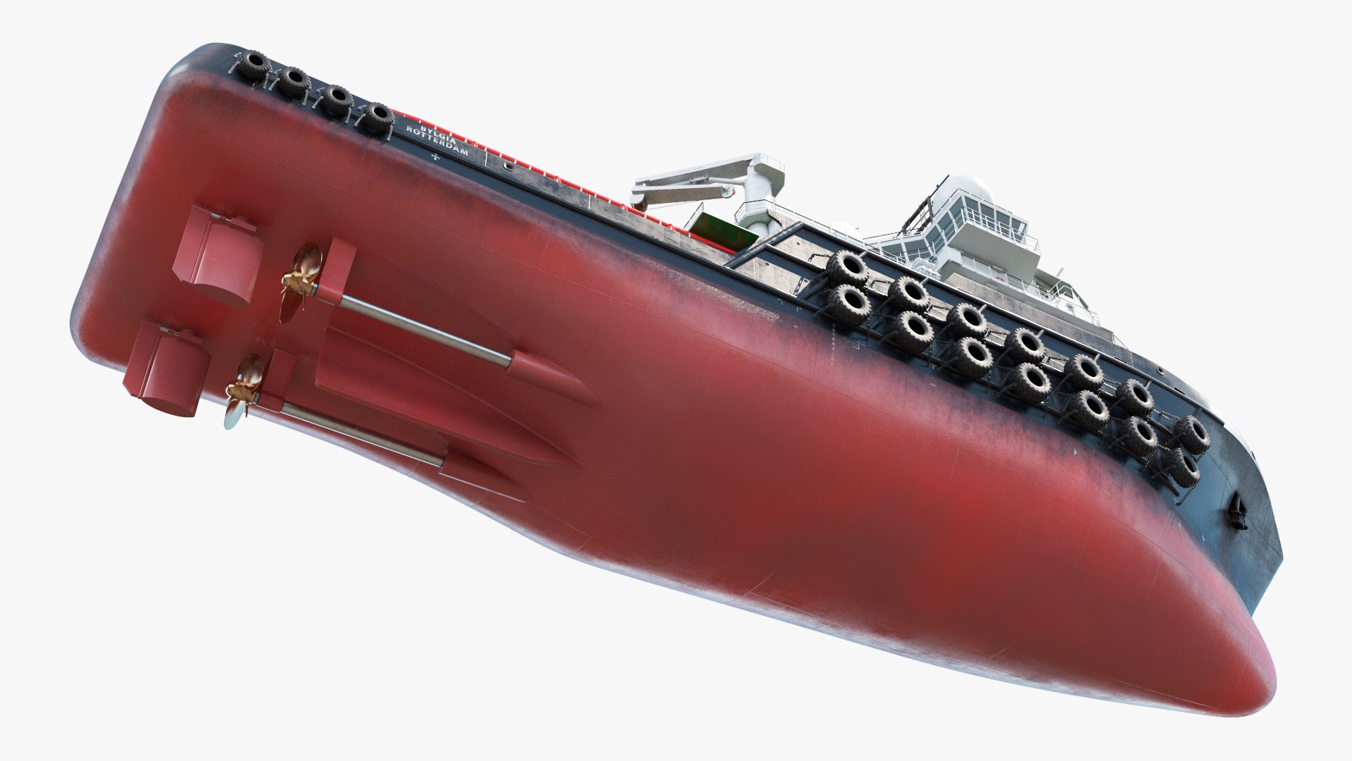 3D Bylgia Deep-Sea Anchor Handling Tug Rigged - TurboSquid 2412784