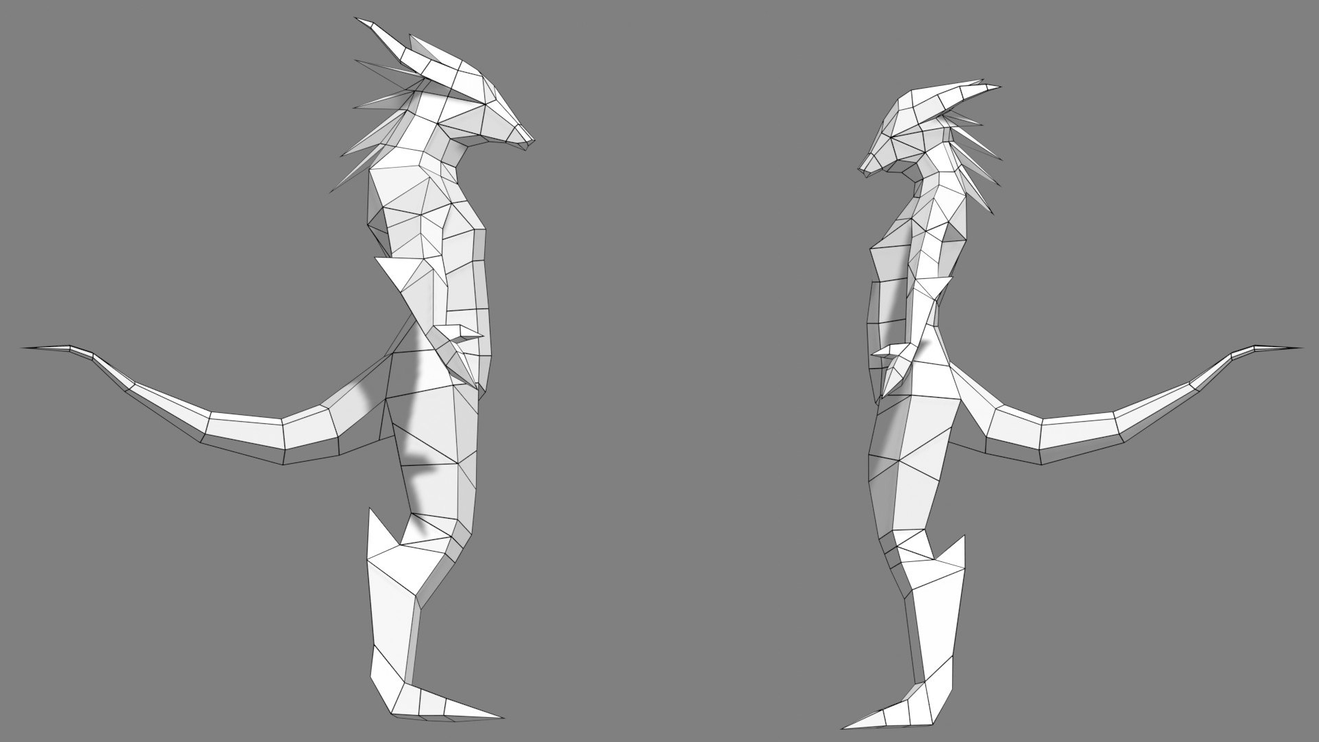 Low Poly LizardMen 3D Model - TurboSquid 2081446