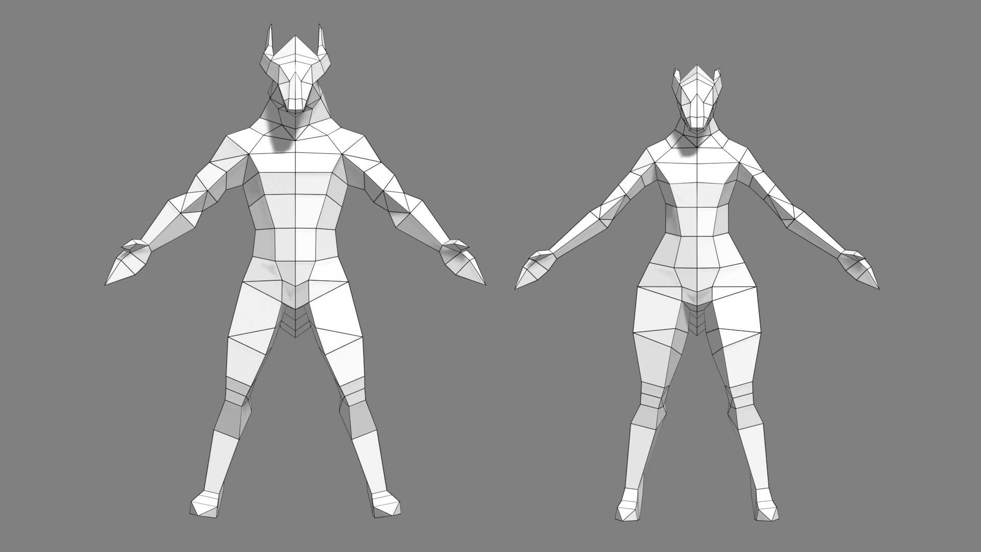 Low Poly LizardMen 3D model - TurboSquid 2081446