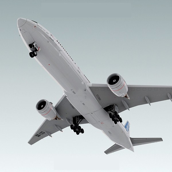 Boeing 7773D模型下载| TurboSquid