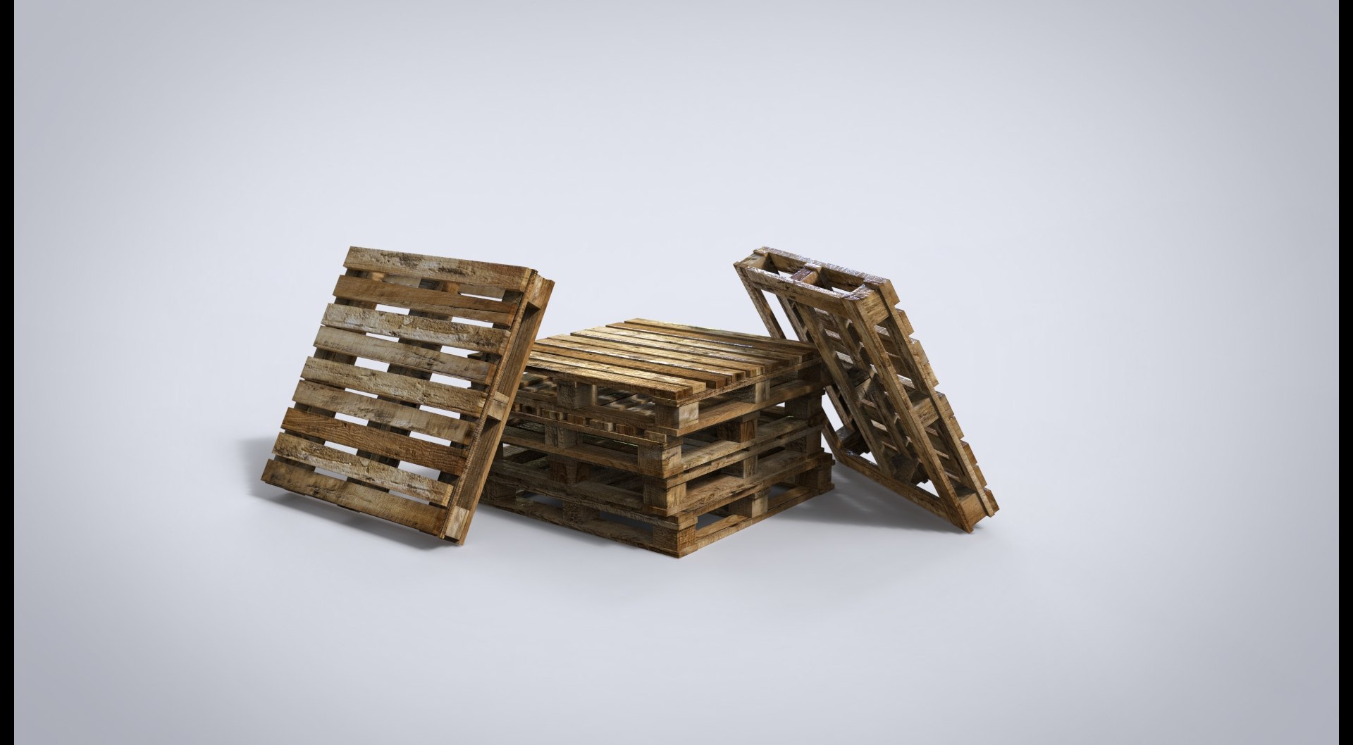 pallets 3d model