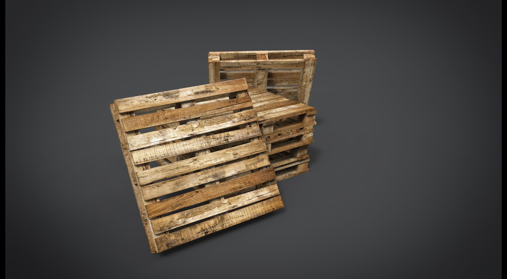 pallets 3d model