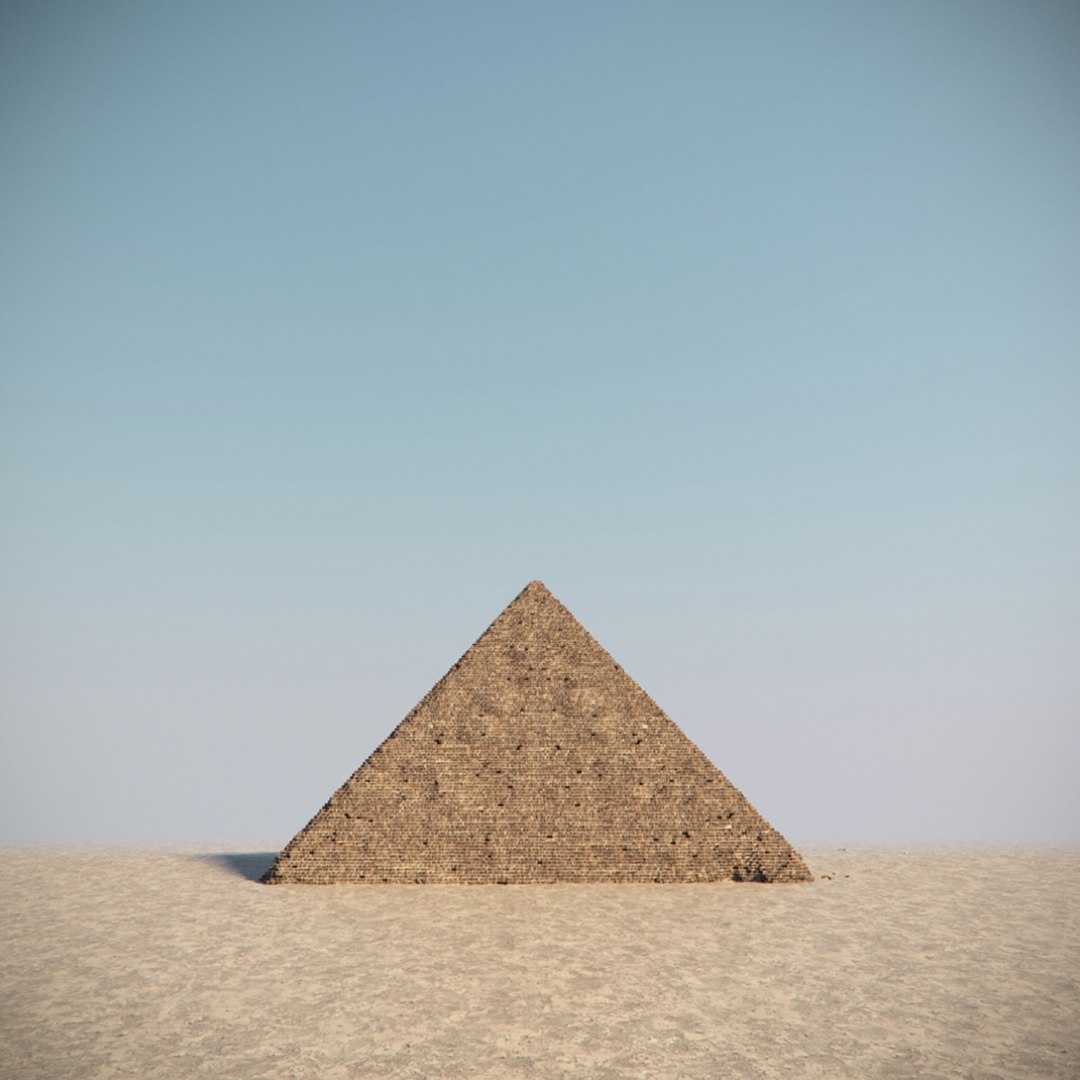 Pyramid Egypt Giza 3d Model
