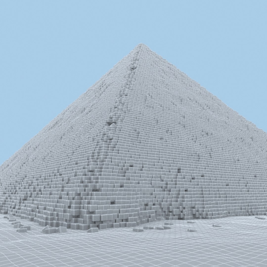 Pyramid Egypt Giza 3d Model