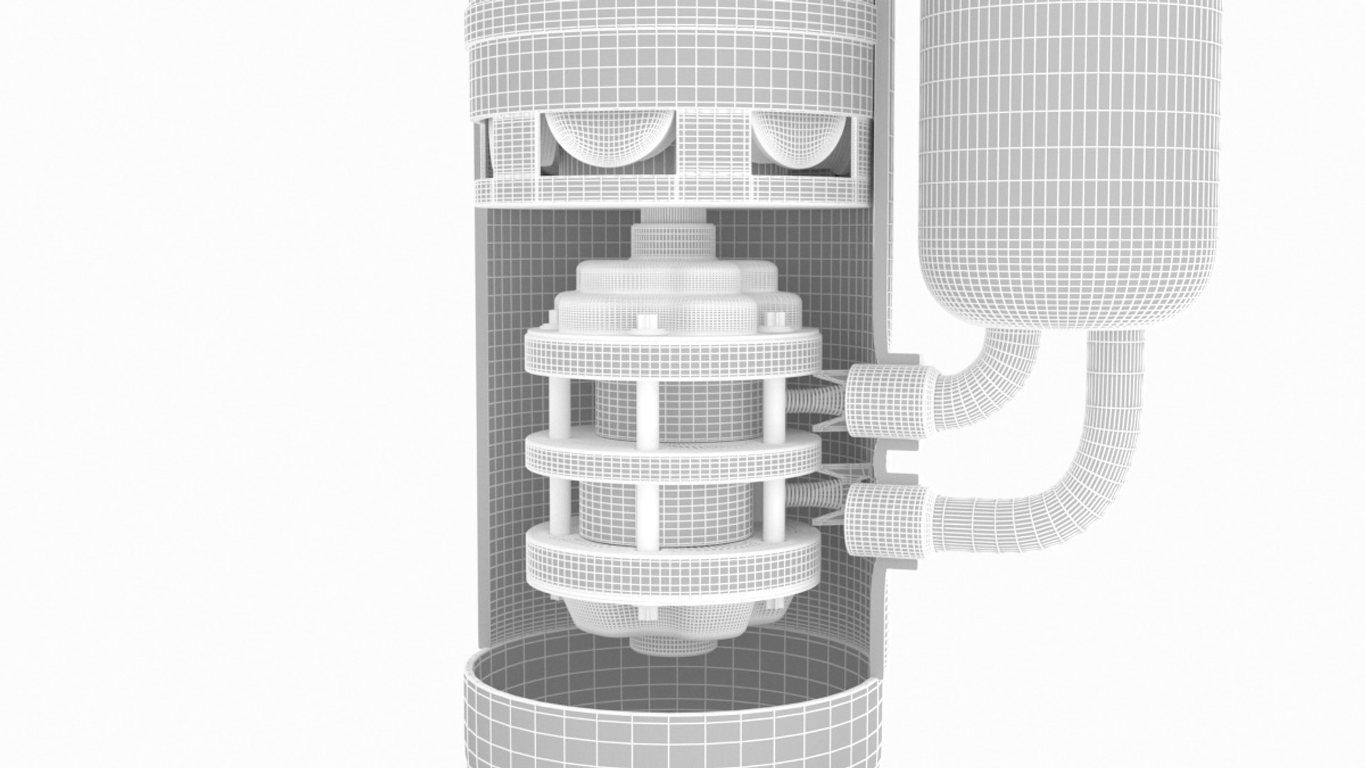 3D Rotor Compressor Model - TurboSquid 2397976