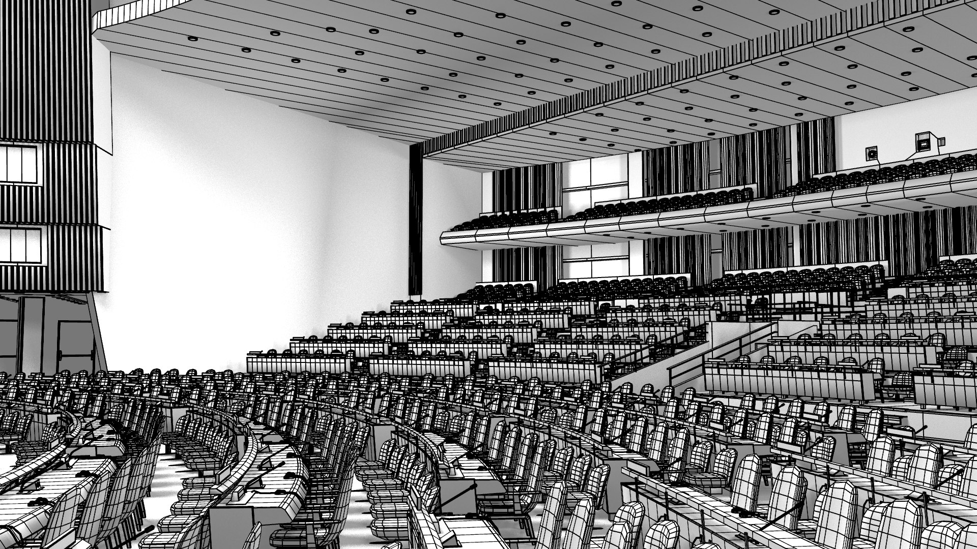 3D United Nations General Assembly - TurboSquid 2125048