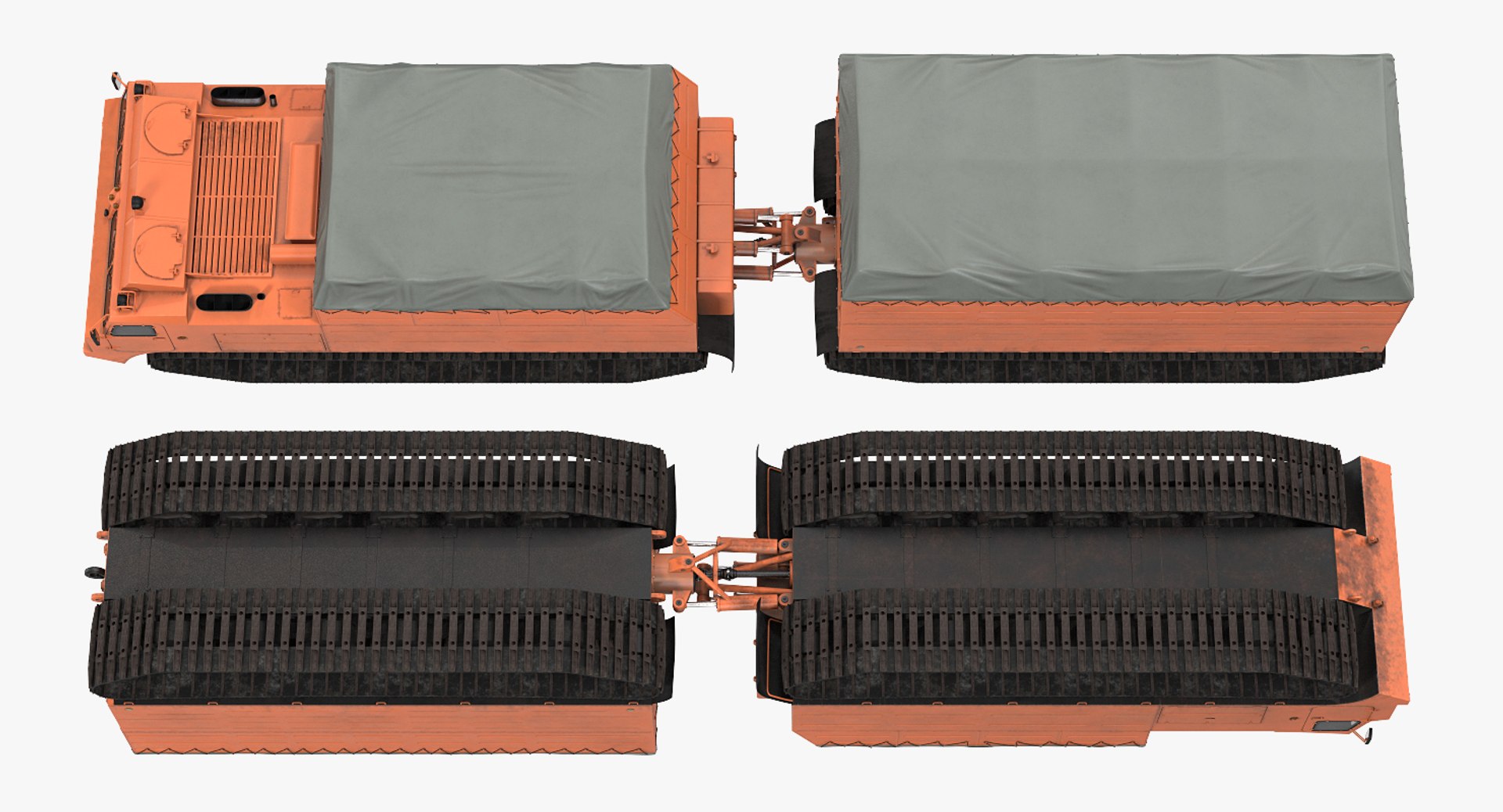 Multi Purpose Articulated Tracked Vehicle 3D - TurboSquid 1225629