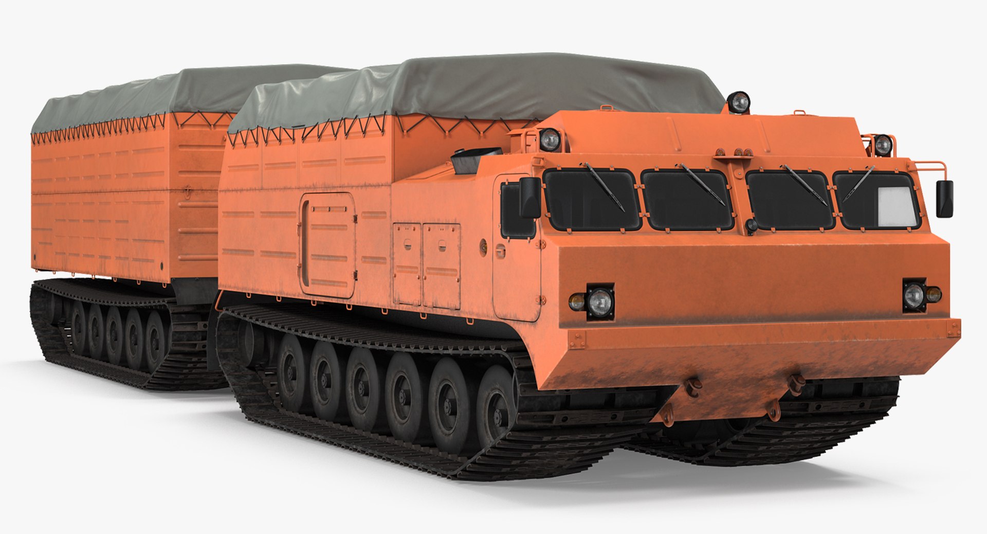 Multi purpose articulated tracked vehicle 3D - TurboSquid 1225629