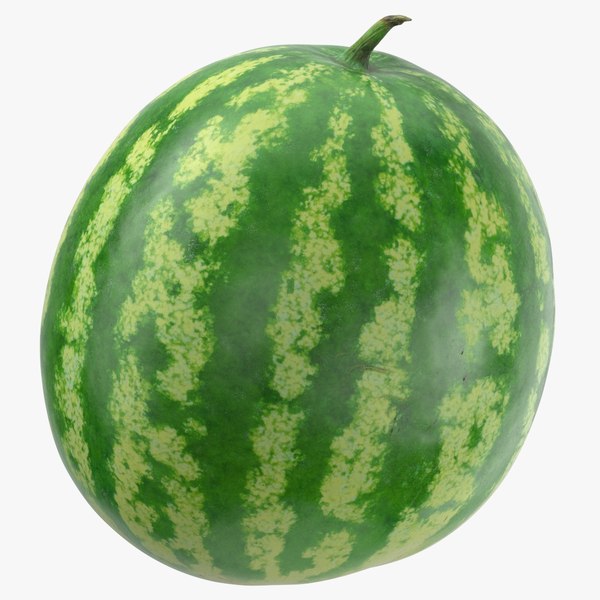 3D Watermelons Whole and Piece Collection 02 - 2 models RAW Scans model ...