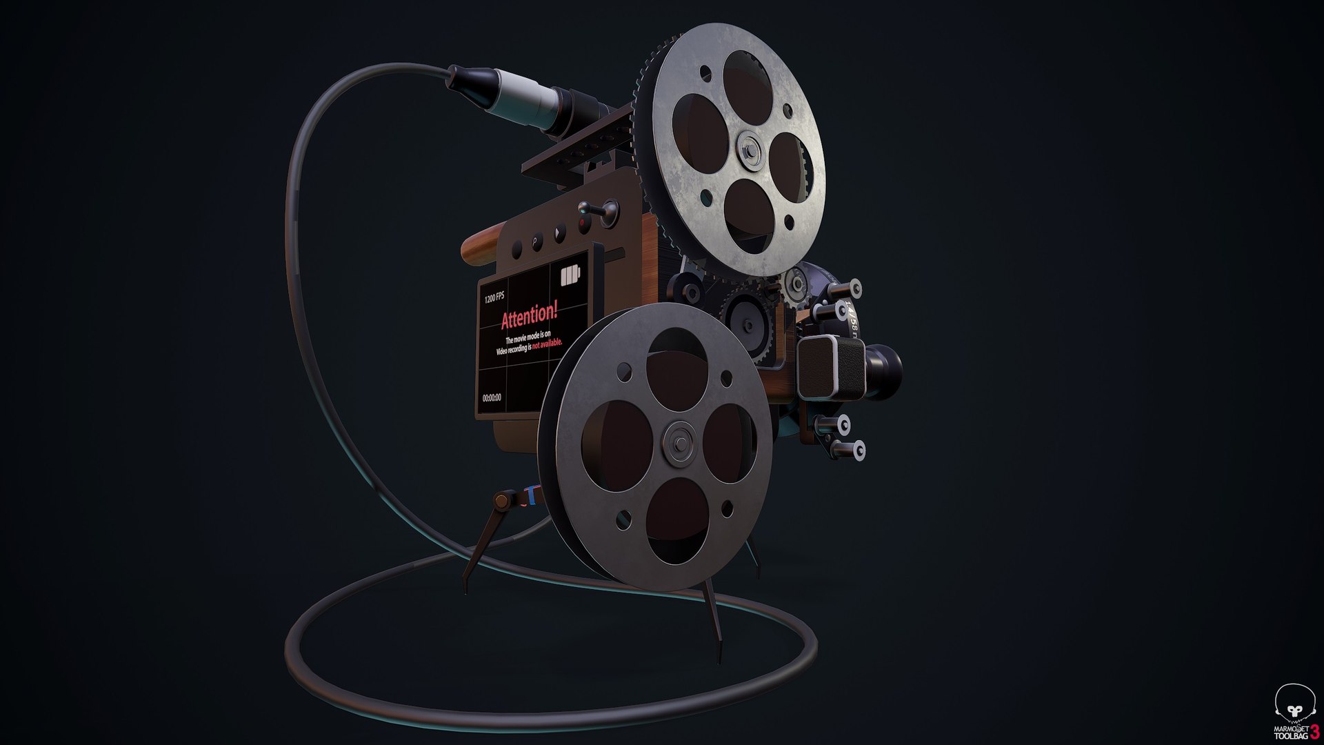Animation Mad Camera Model - TurboSquid 1278088