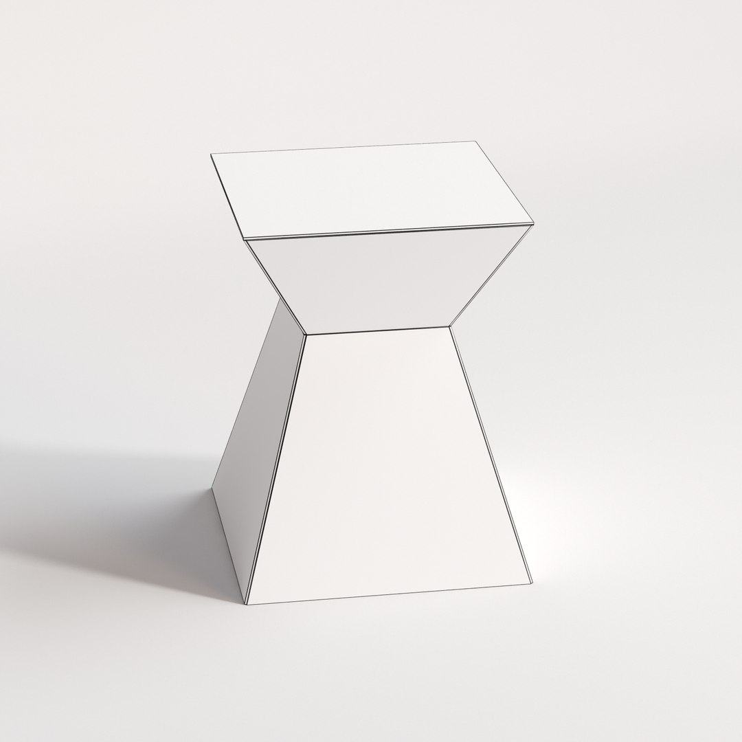 3d model table pyramid