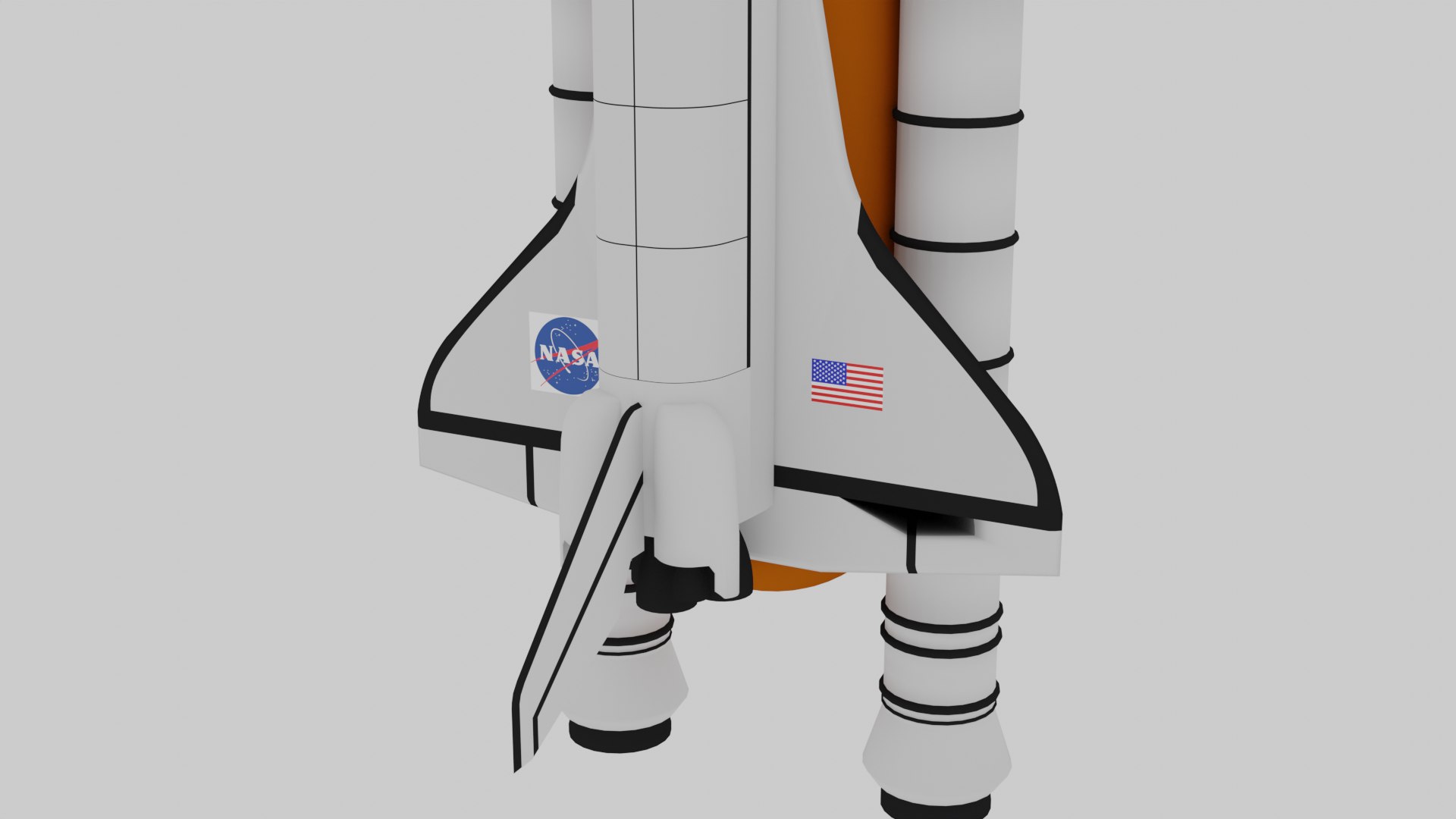 3D Space Shuttle NASA - TurboSquid 1835955