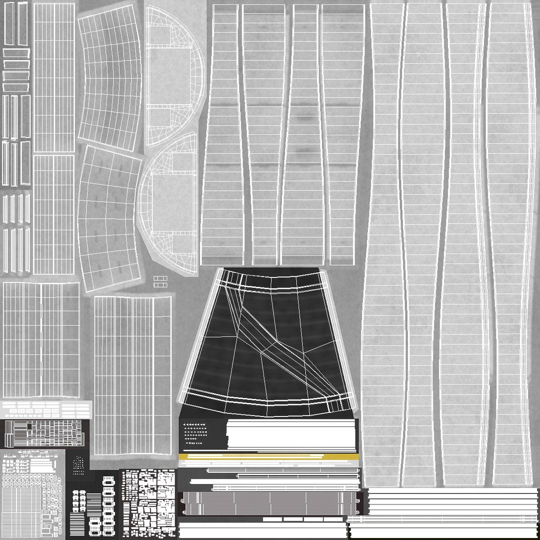 3D Model Car Tunnel Structure Section Turn - TurboSquid 2269806