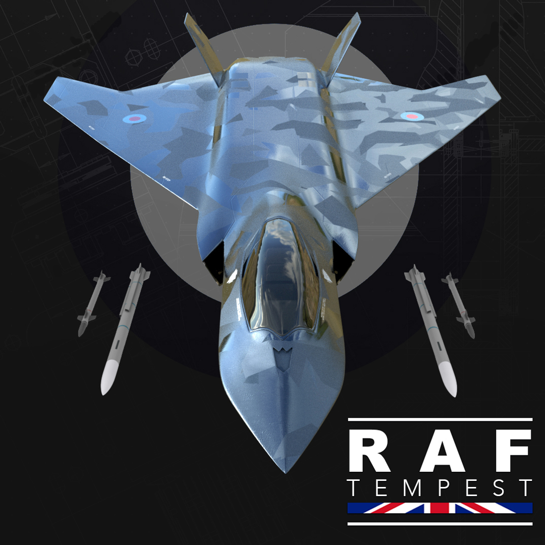 Bae raf tempest 3D model - TurboSquid 1319643