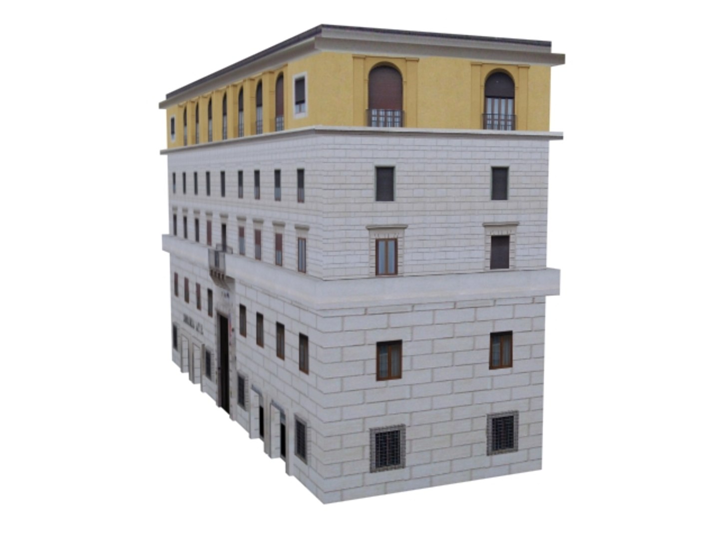 3d Residence Building Streets