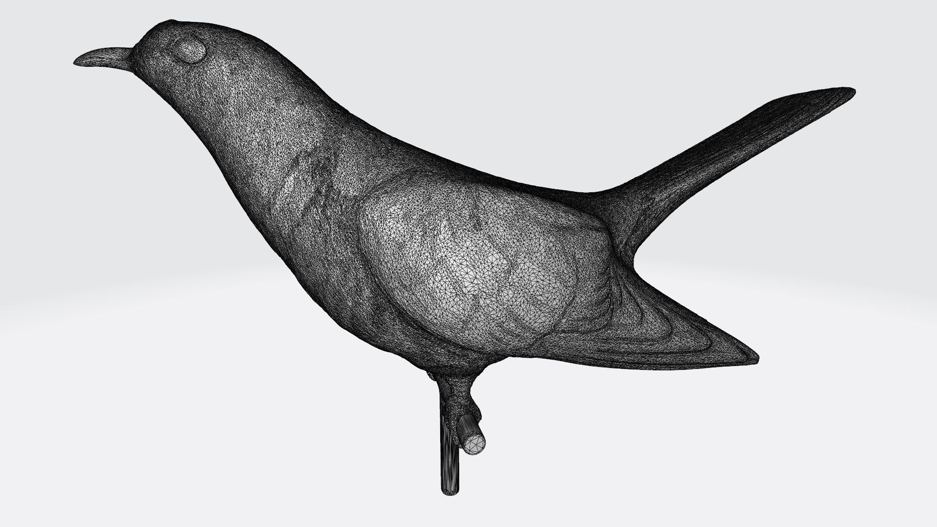 3d Max Bird Printable